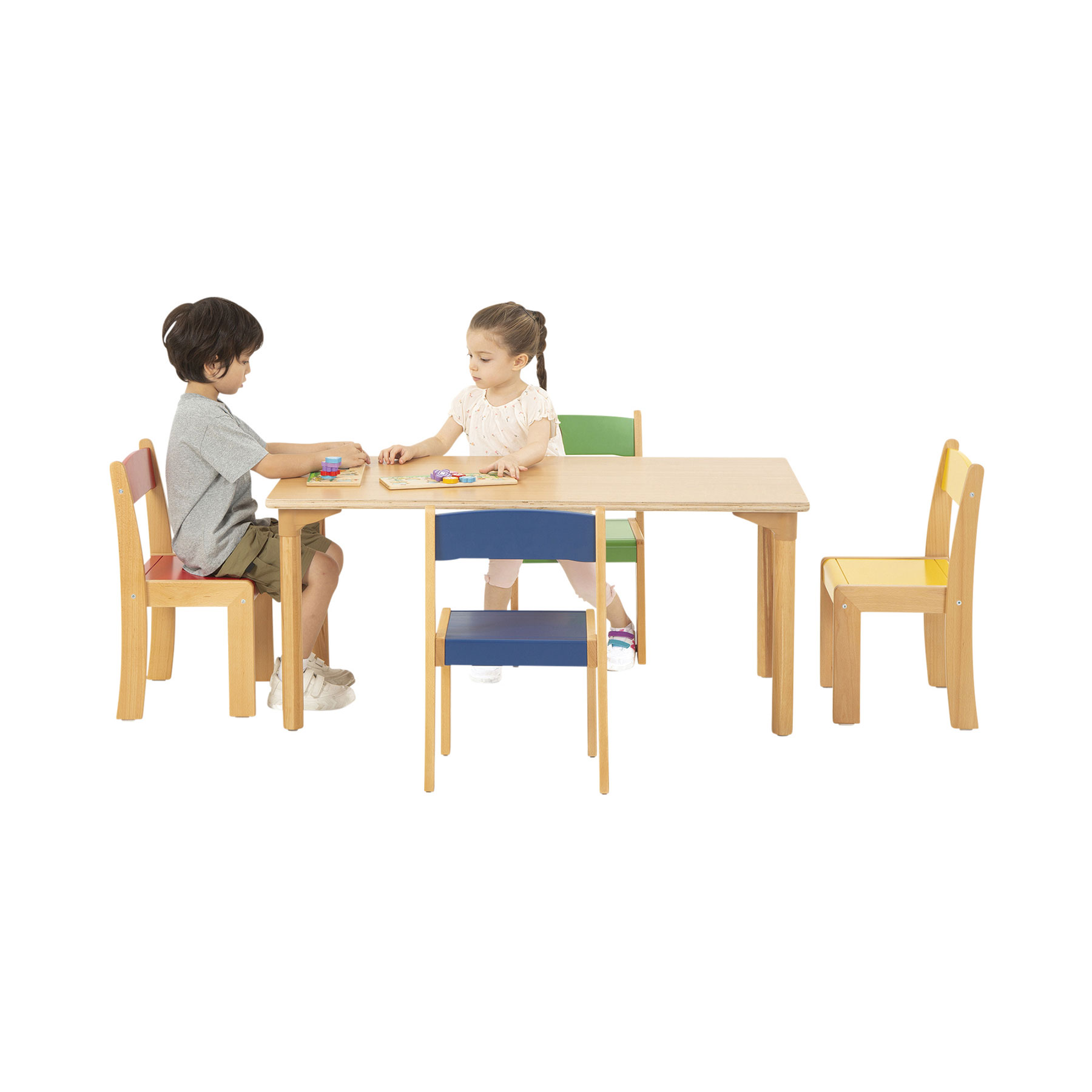 Children's Beechwood Rectangular Table | theClassroom.co