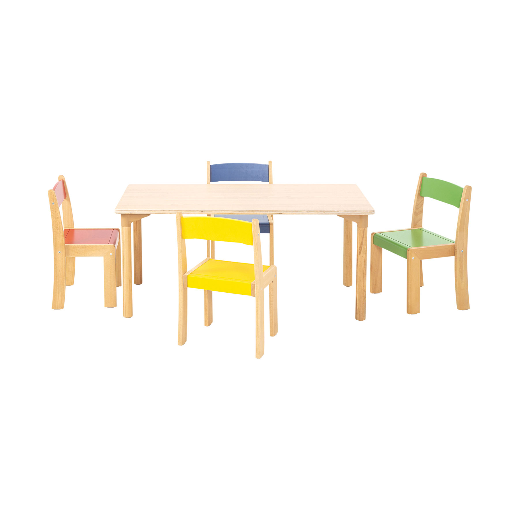 Children's Beechwood Rectangular Table | theClassroom.co