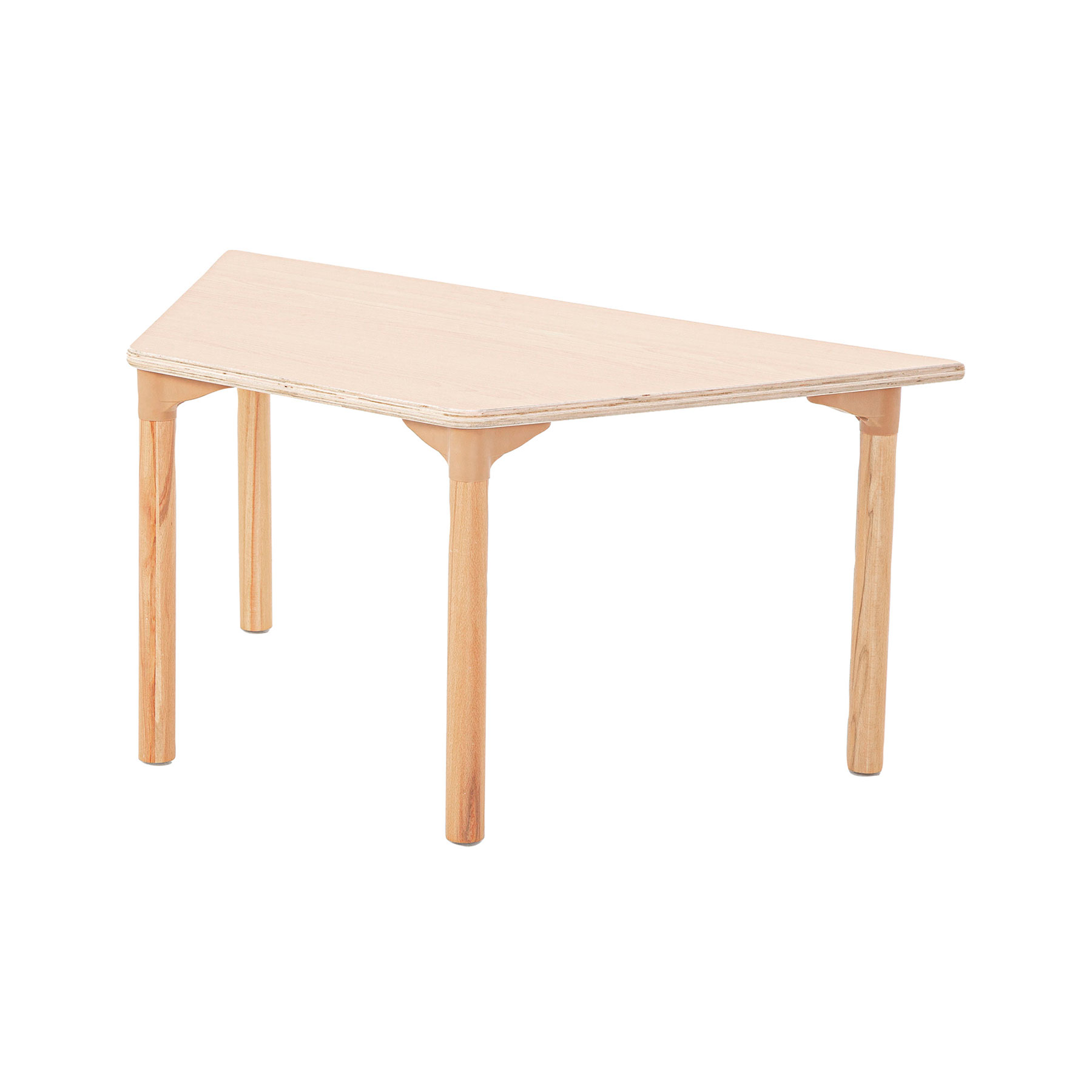 Children's Beechwood Trapezoid Table | theClassroom.co