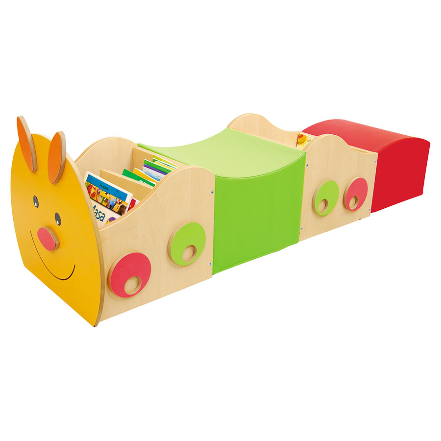 Children's Book Caterpillar - Book Store + Seating