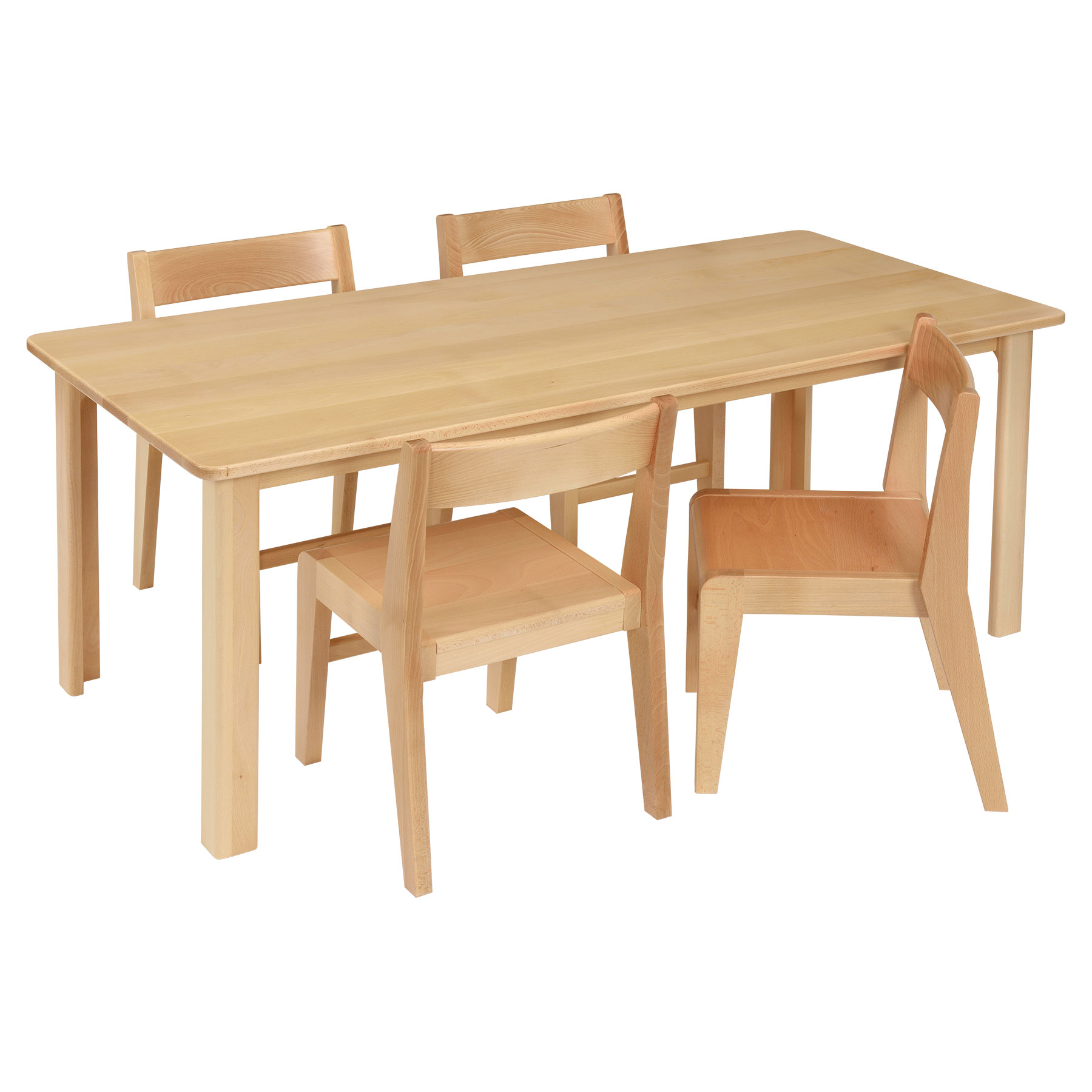 Children's Rectangular Solid Wooden Table | theClassroom.co