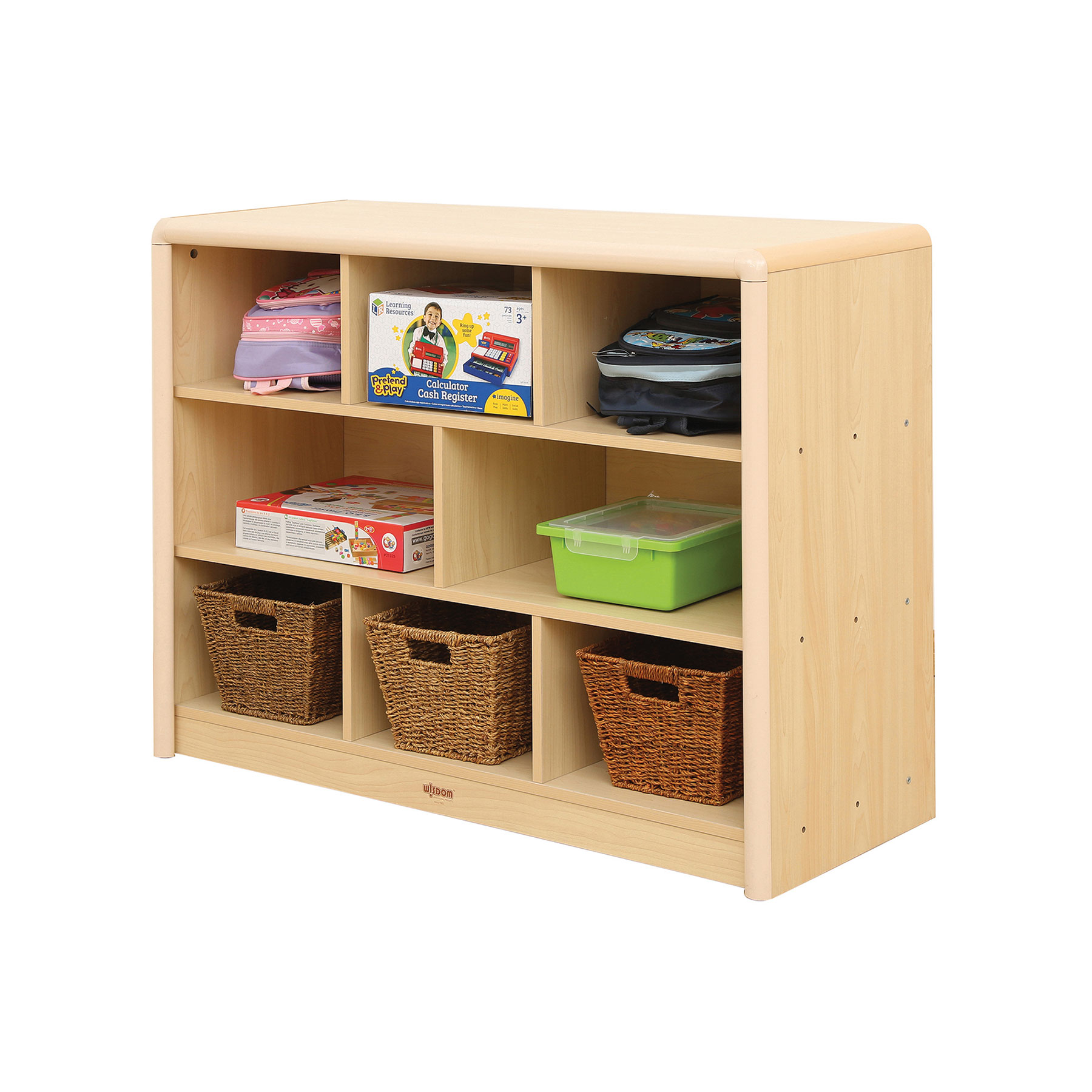 Elegant 8 Compartment Classroom Cabinet | theClassroom.co