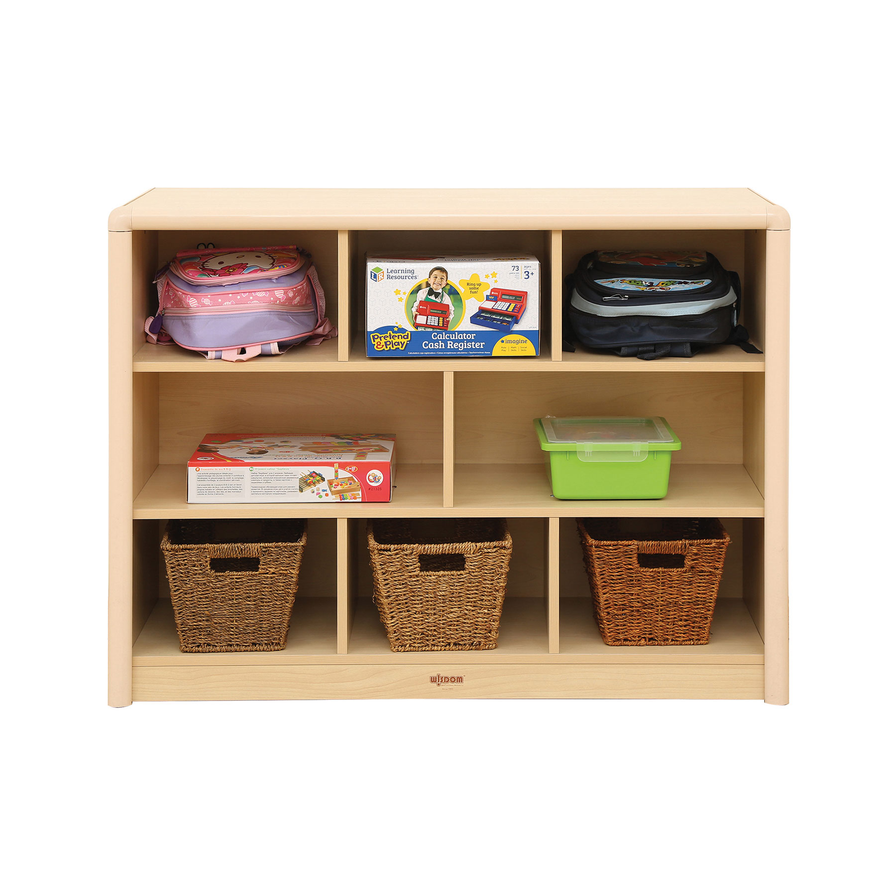 Elegant 8 Compartment Classroom Cabinet | theClassroom.co