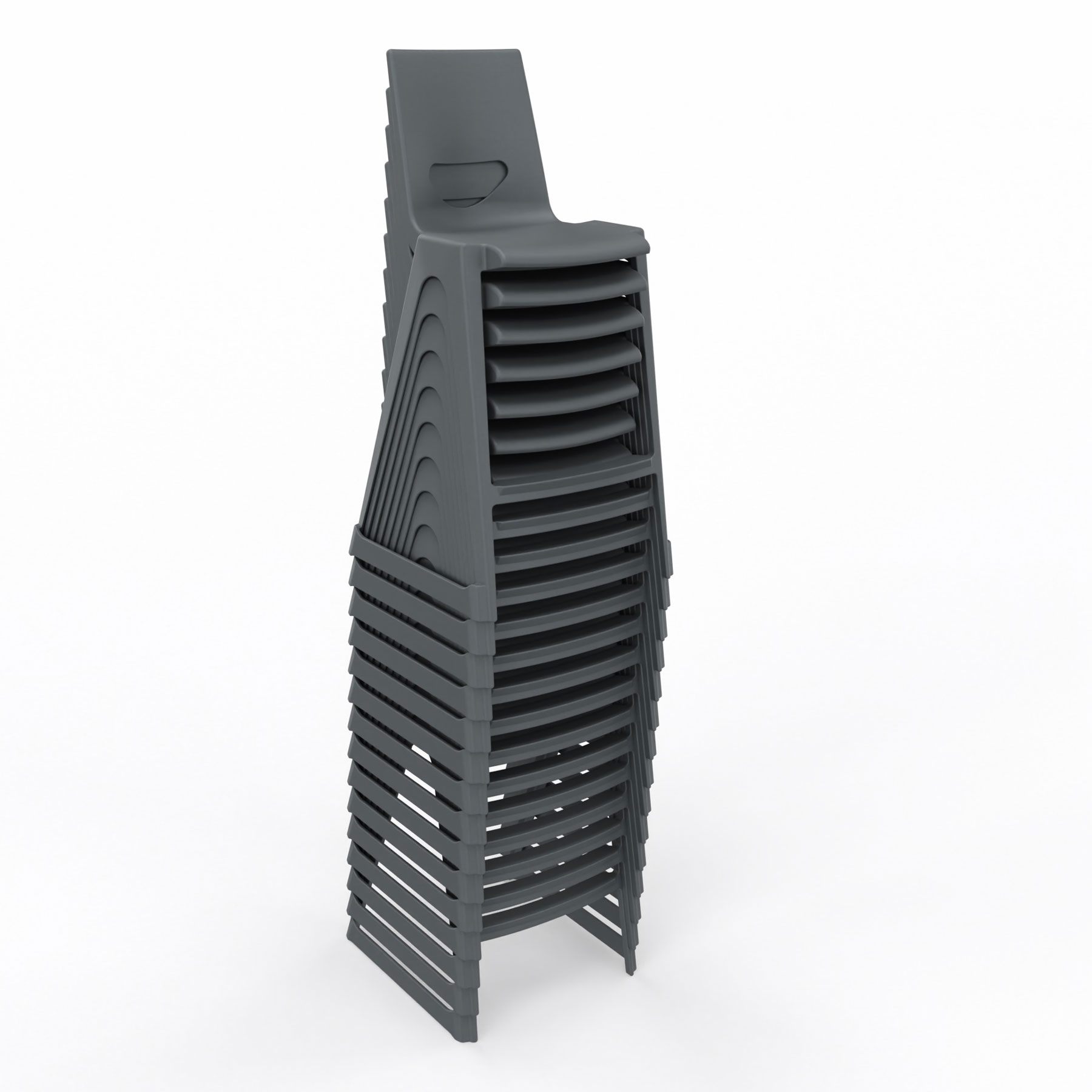 EN1 One-Piece Skidbase High Chair | theClassroom.co