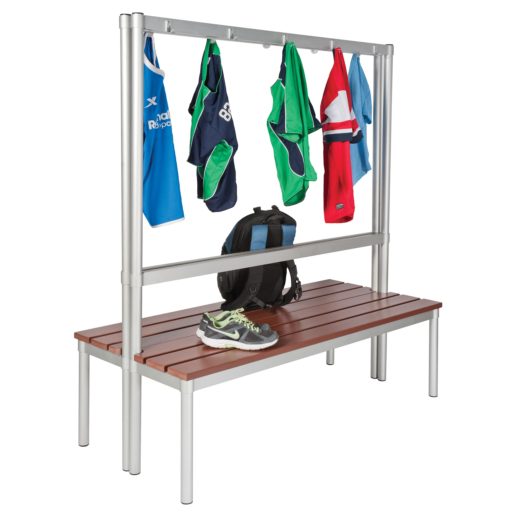 Enviro Changing Room Bench - Aluminium Hooks | theClassroom.co