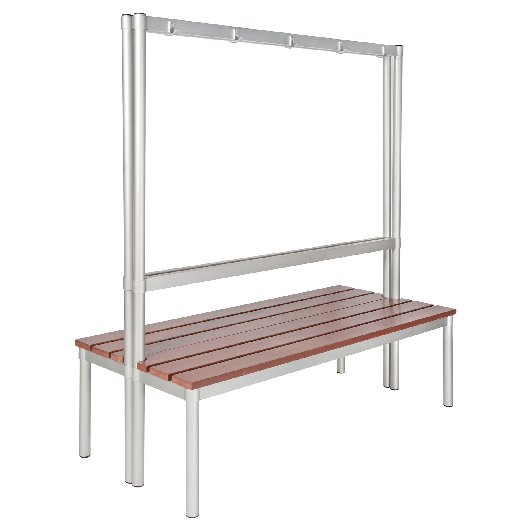 Enviro Changing Room Bench - Coloured Hooks | theClassroom.co