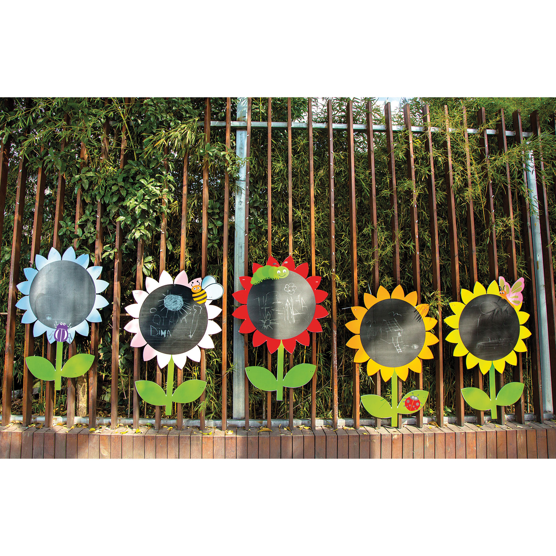 Flower Chalk Boards (Pack of 5) | theClassroom.co