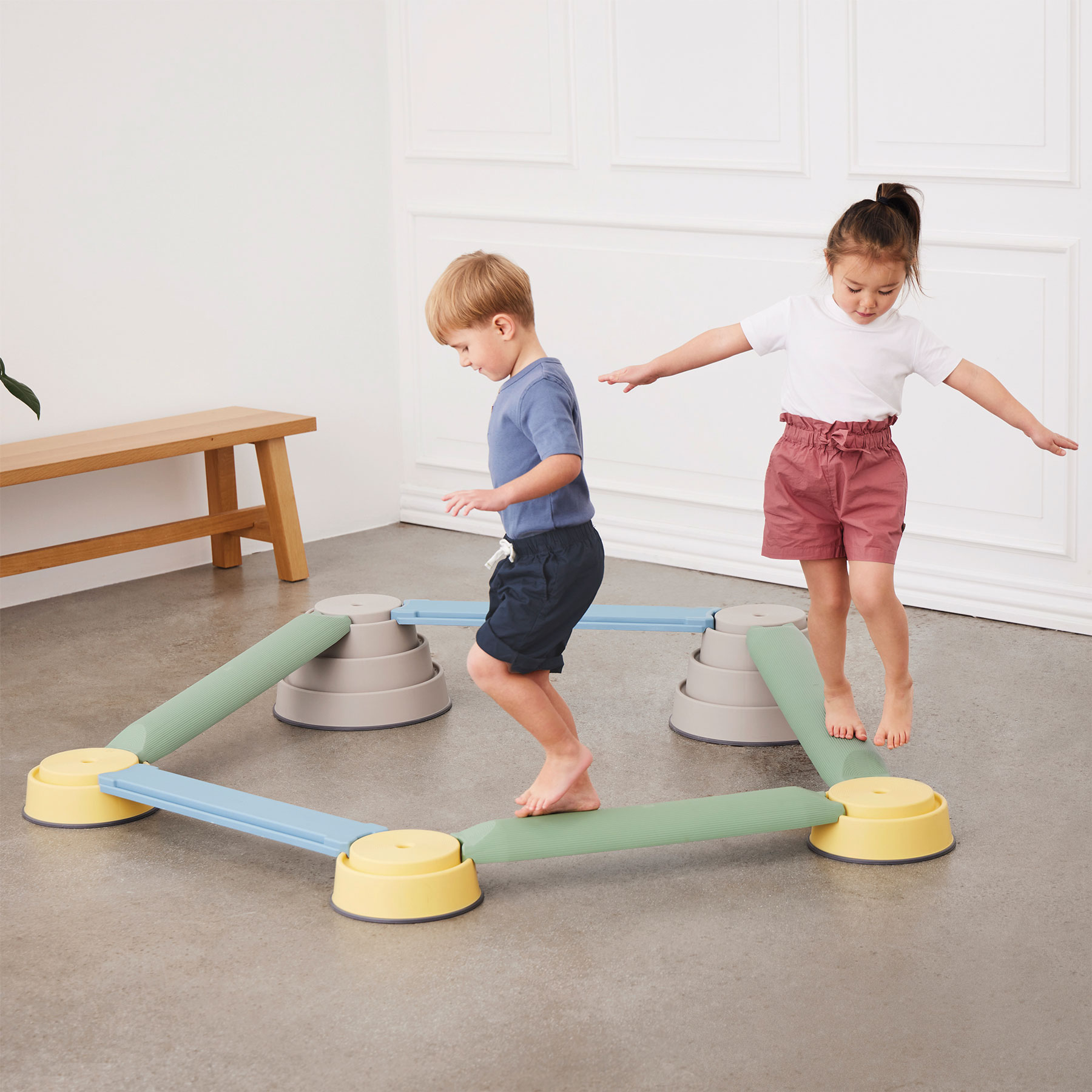 Gonge® Build N' Balance Starter Set (Nordic) | theClassroom.co