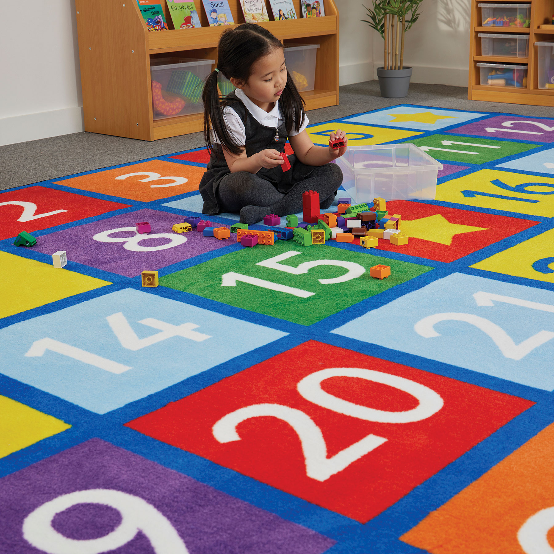 Large Numbers Learning Rug | theClassroom.co