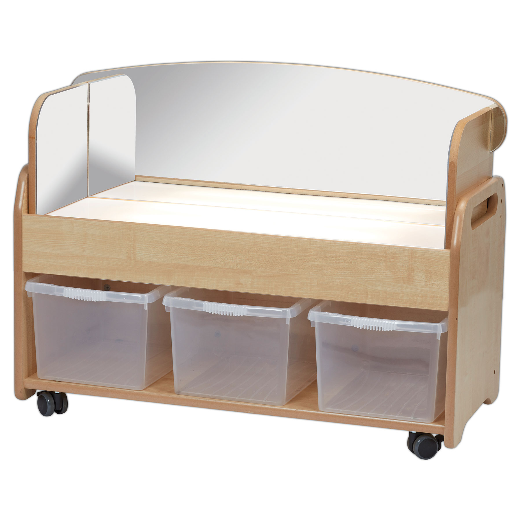 Low Level Light Box Trolley