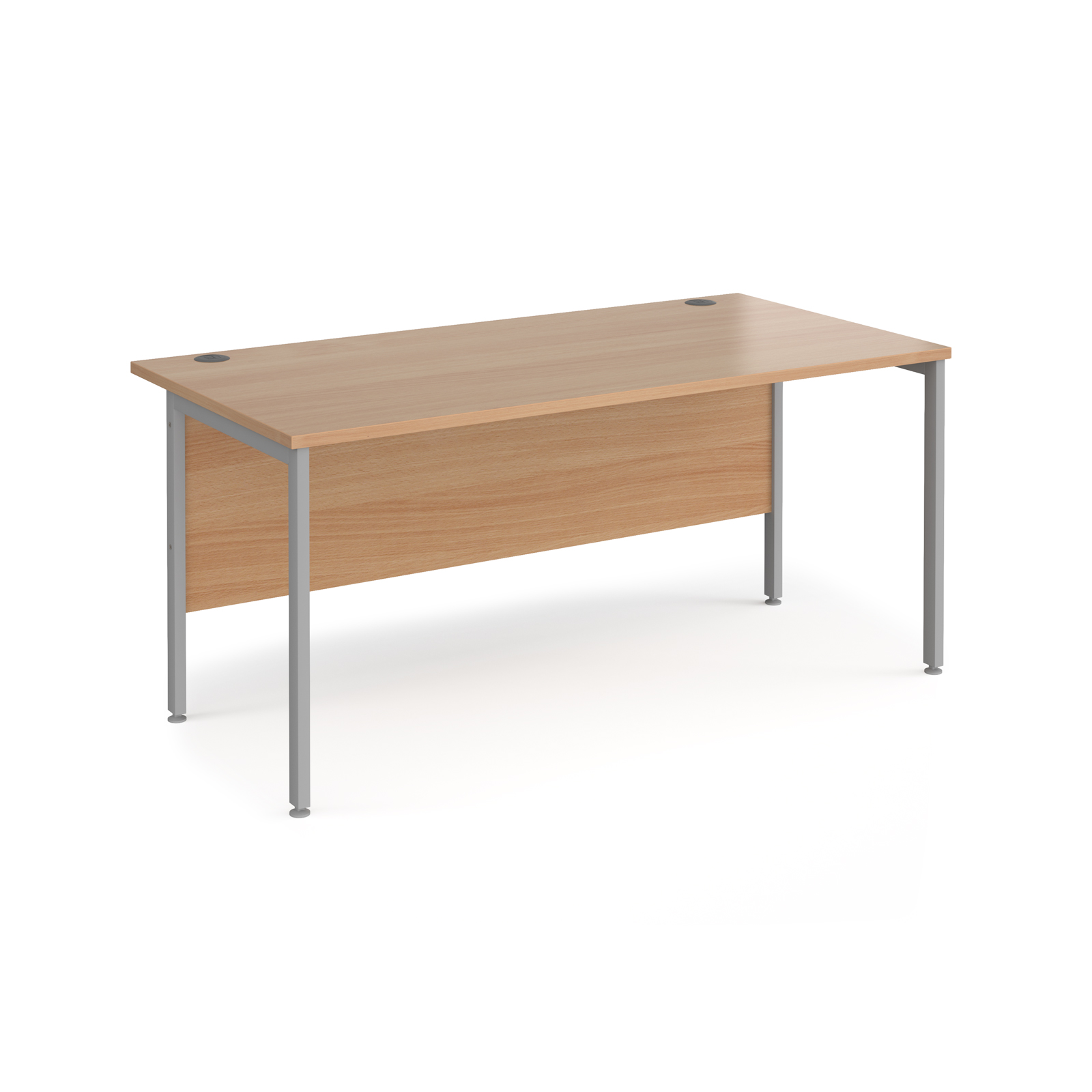 Maestro 25 H-Frame Leg Straight Desk 800mm Deep | theClassroom.co