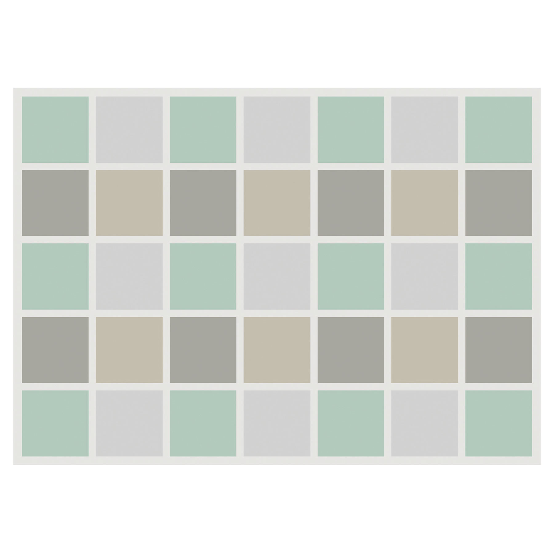 Neutral Squares Classroom Rug | theClassroom.co