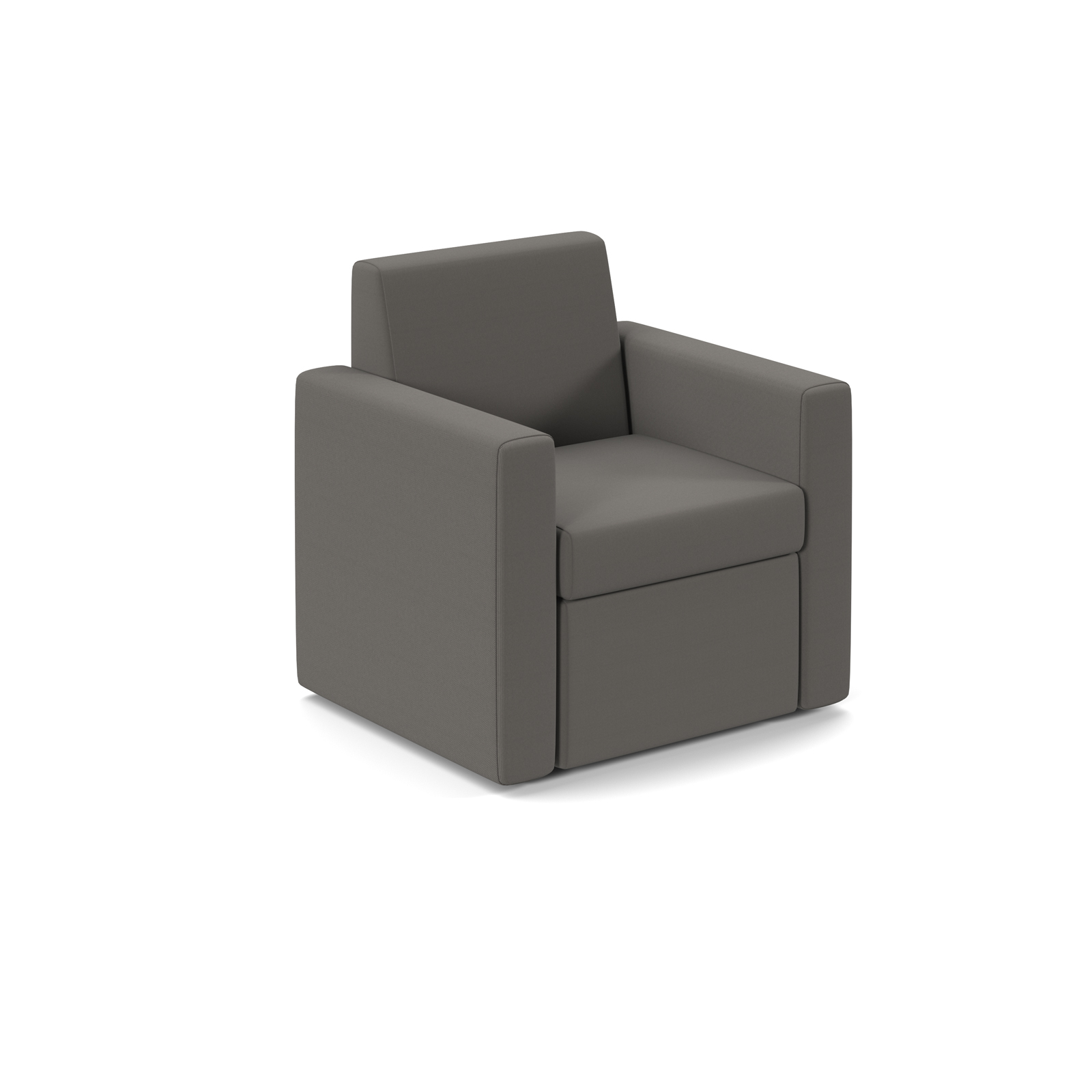 Oslo Square Back Reception 1 Seater Sofa | theClassroom.co