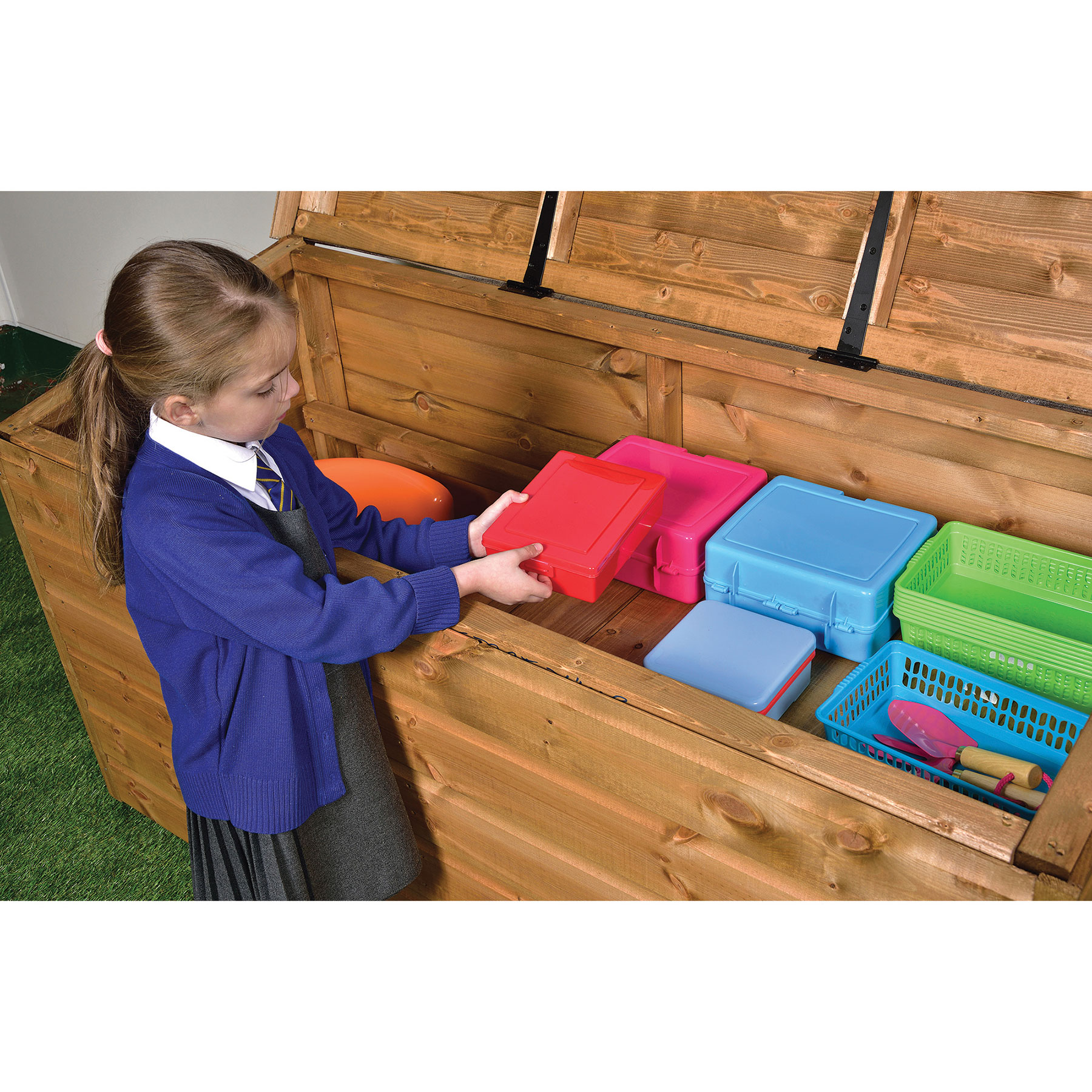 Outdoor Wooden Storage Chest | theClassroom.co