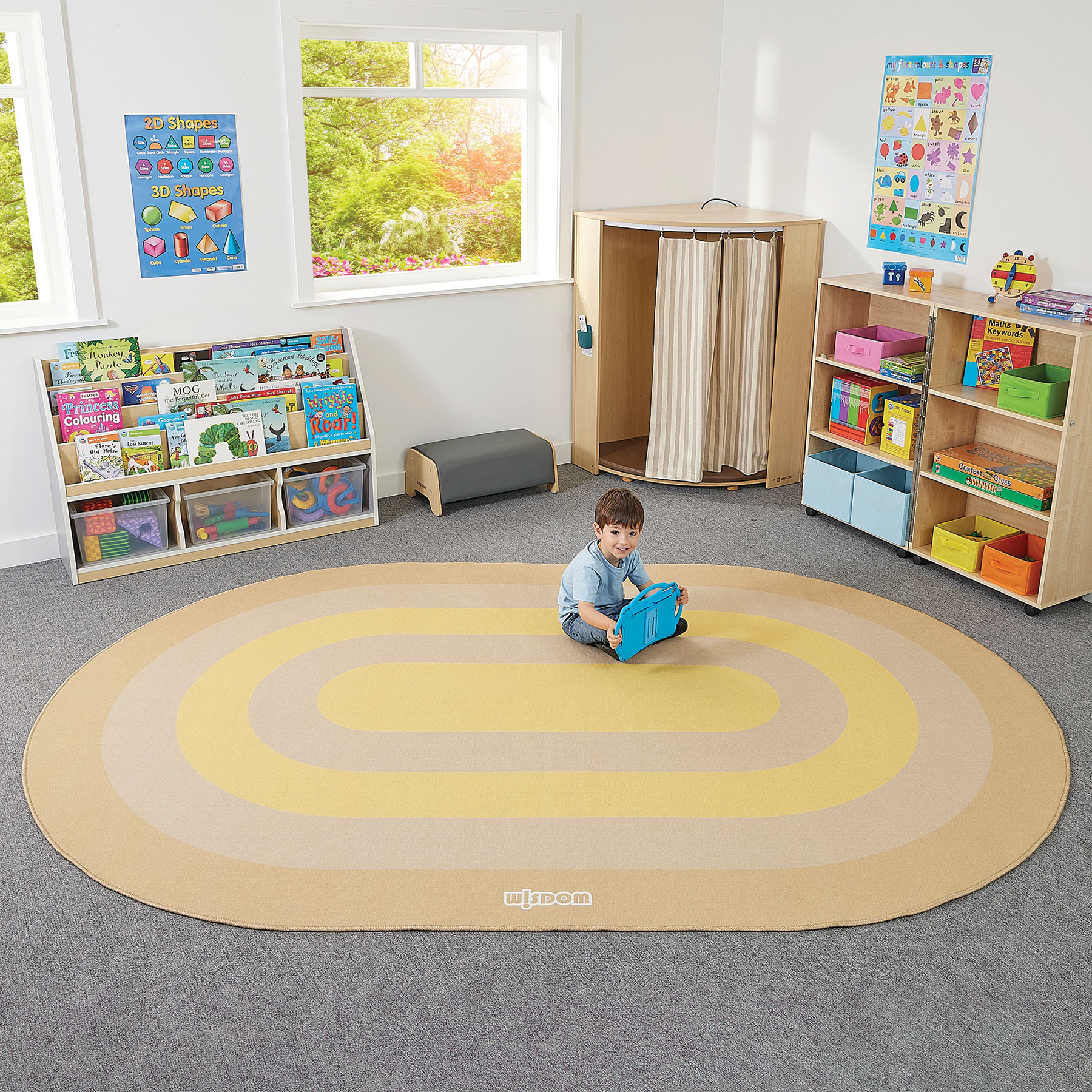 Oval Runway Rug | theClassroom.co