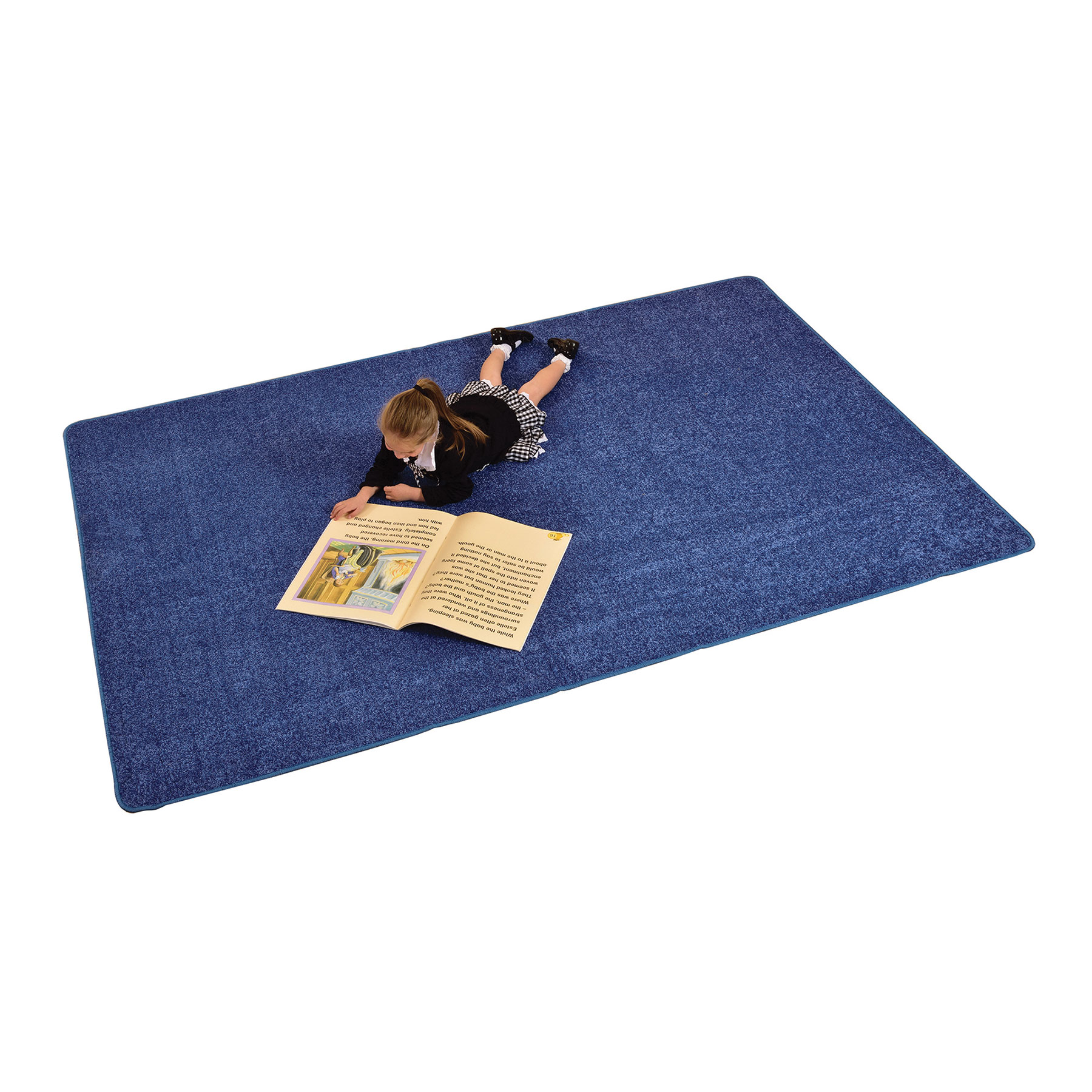 Classroom Rectangle Rug - Blue | theClassroom.co