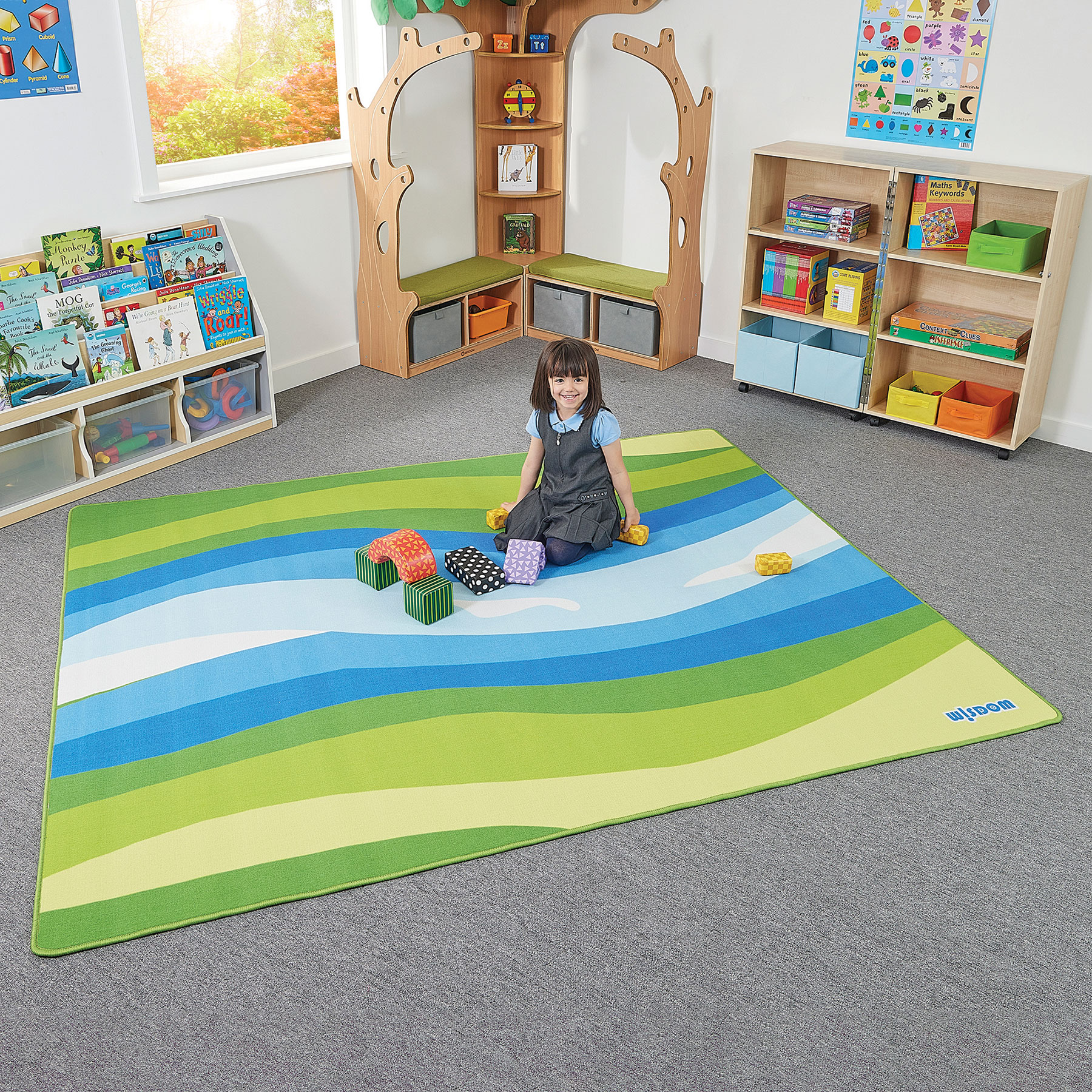 River Rectangle Rug | theClassroom.co