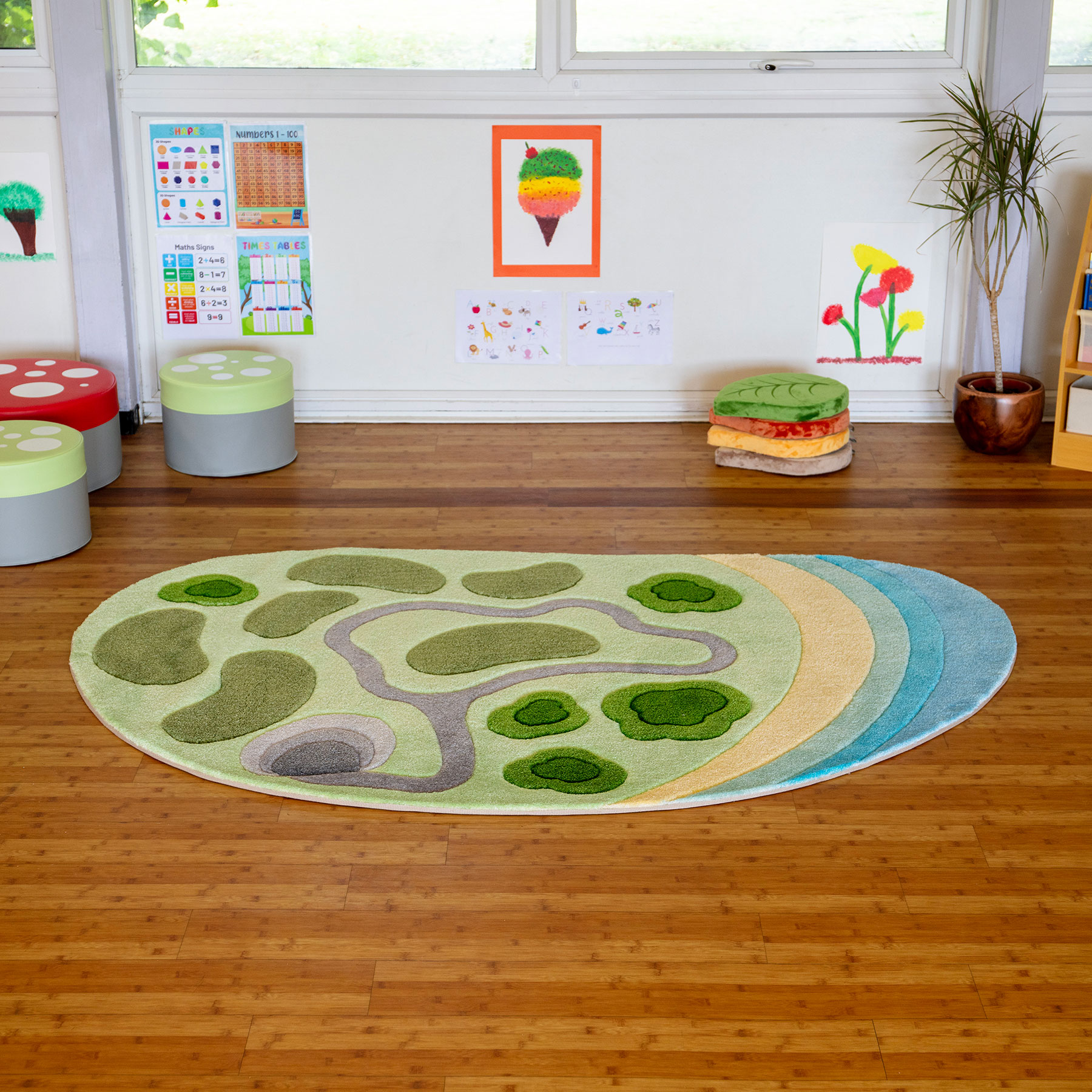 Shoreline Super Deluxe Carved Carpet | theClassroom.co
