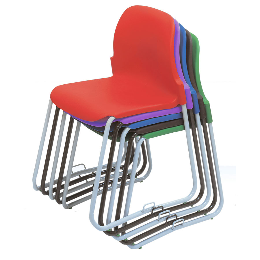 Skidbase Masterstack School Chair + Linking | theClassroom.co