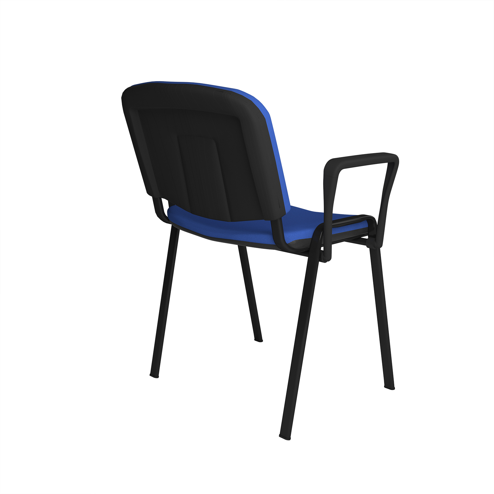 ISO Meeting Room Stackable Armchair with Black Frame | theClassroom.co