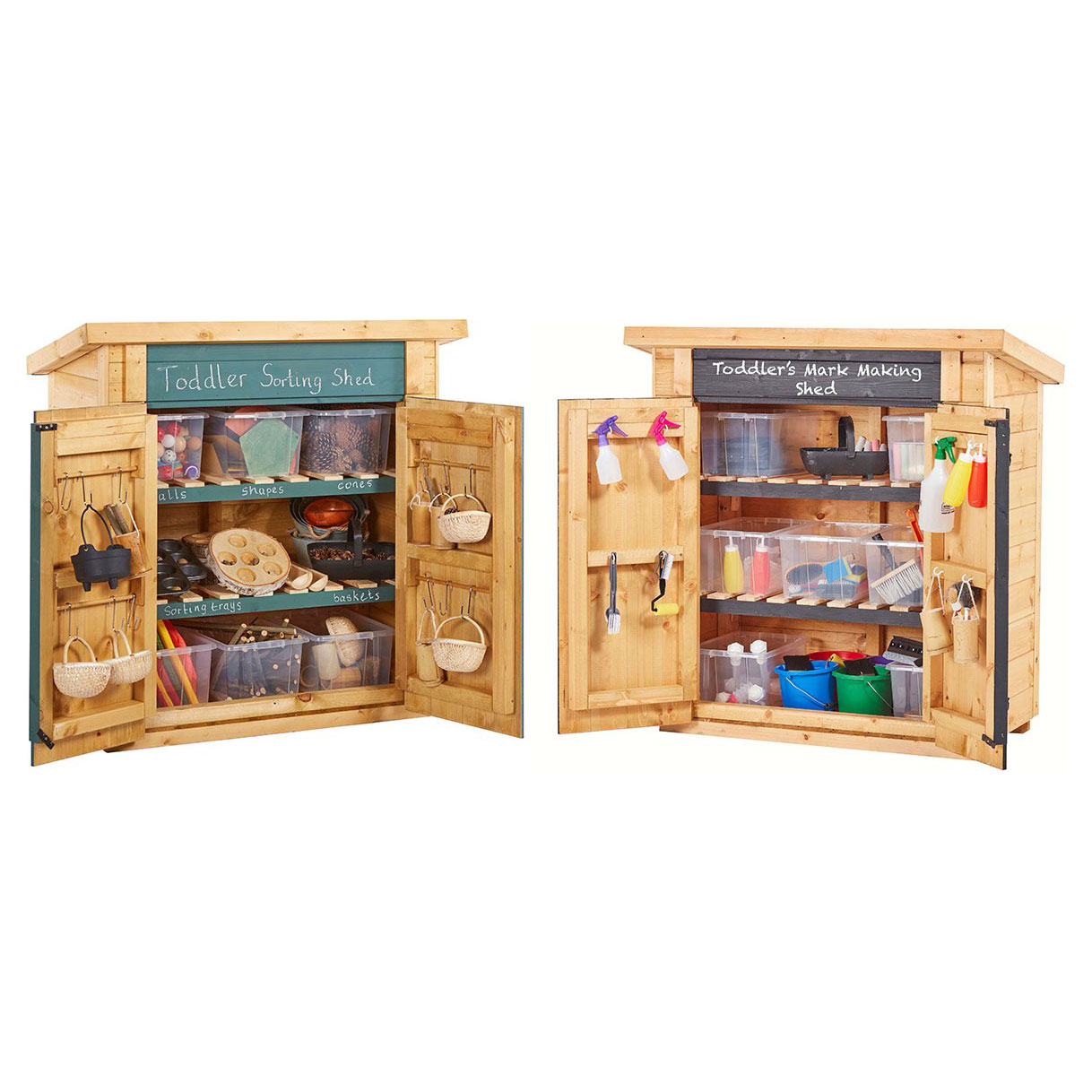 Toddler Maths & Mark Making Sheds | theClassroom.co