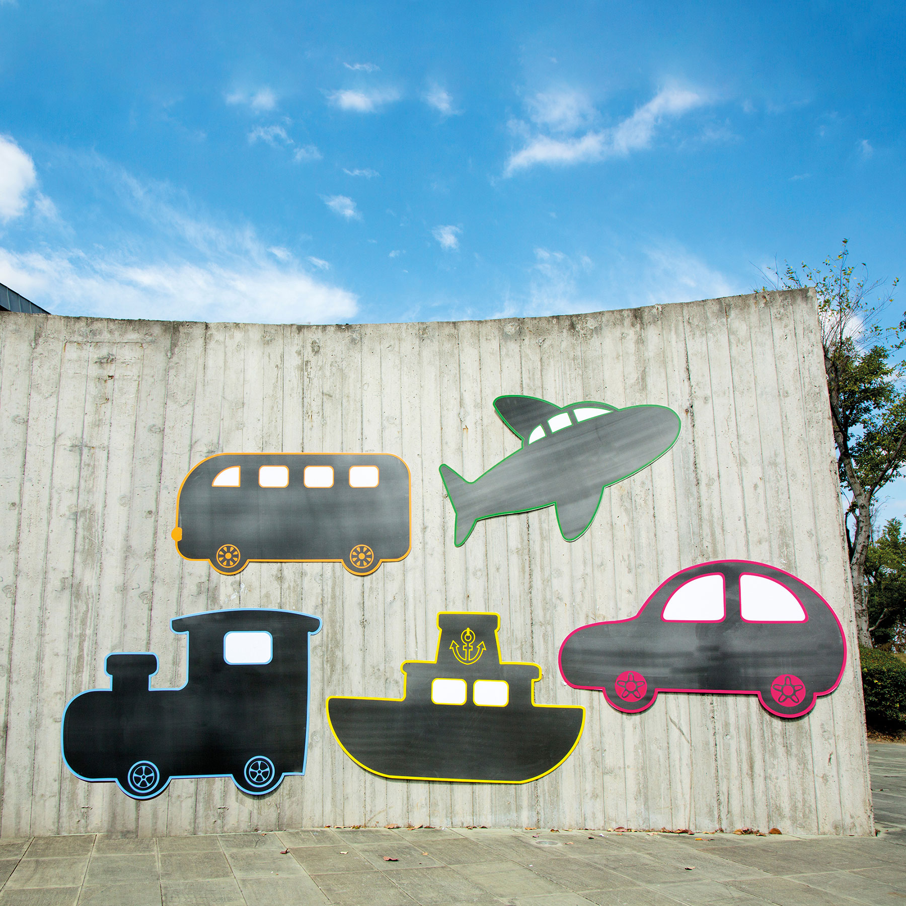 Transport Chalk Boards (Pack of 5) | theClassroom.co