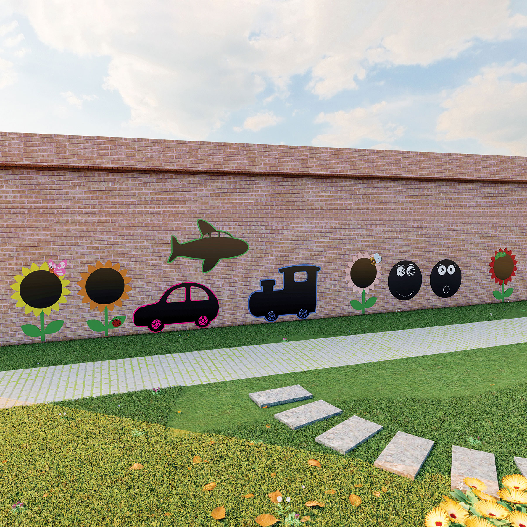 Transport Chalk Boards (Pack of 5) | theClassroom.co