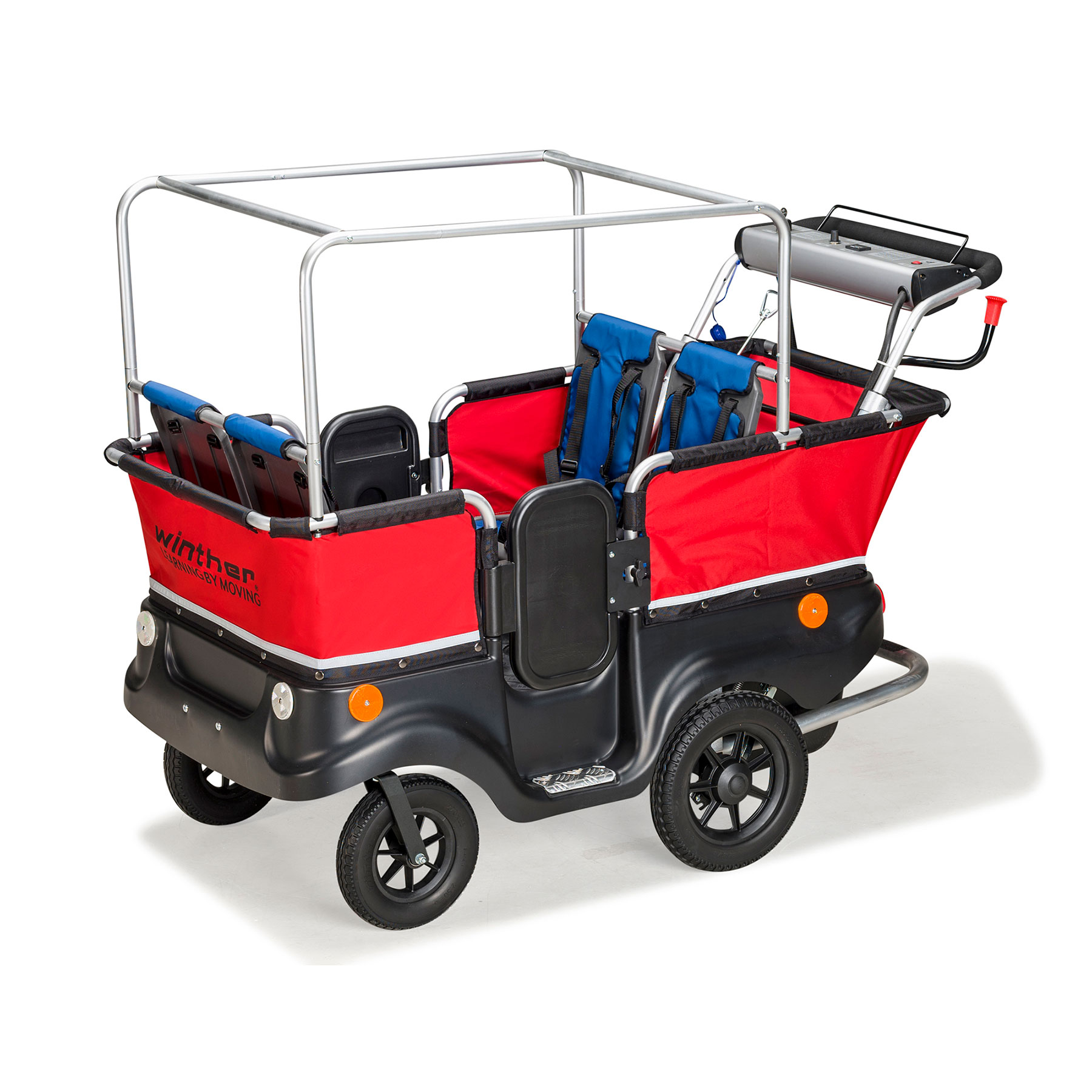 Winther E-Turtle Electric Kiddy Bus - 4 Person | theClassroom.co