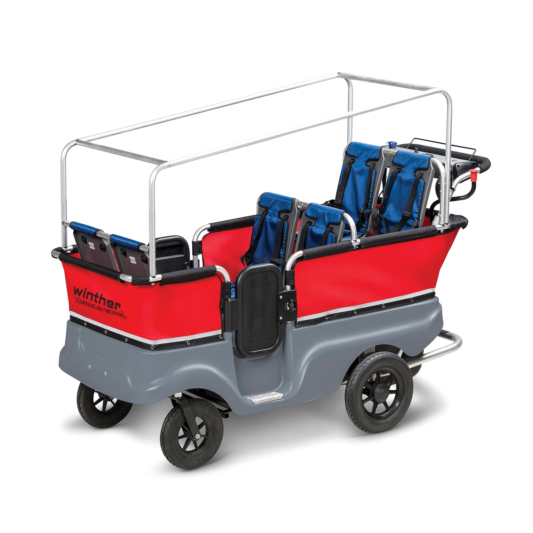 Winther E-Turtle Electric Kiddy Bus - 6 Person | theClassroom.co