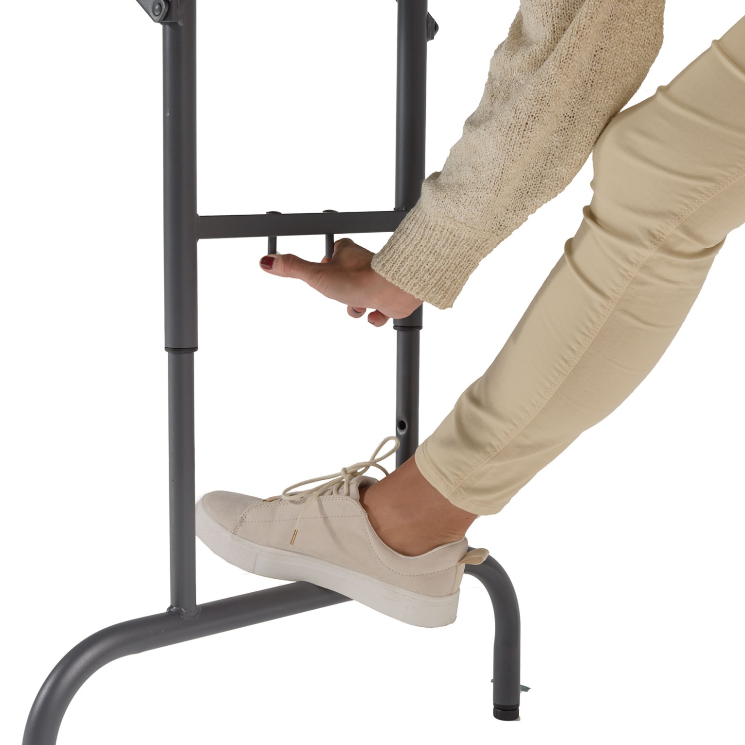 Zown Lightweight Height-Adjustable Folding Table | theClassroom.co
