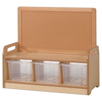 Low Display Storage Unit + Castors