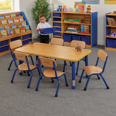 Milan Height Adjustable Rectangular Tables | theClassroom.co
