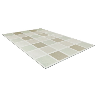 Neutral Squares Classroom Rug | theClassroom.co