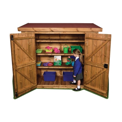 Outdoor Narrow Storage Shed | theClassroom.co