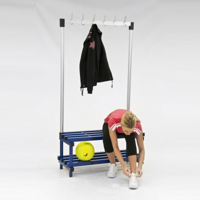 Stacarac Changing Room Double Bench & Rail | theClassroom.co