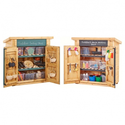 Toddler Maths Sorting Shed