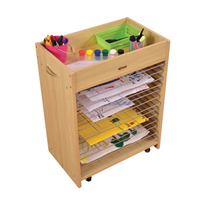 Wooden Art & Craft Display Shelf / Drying Rack | theClassroom.co